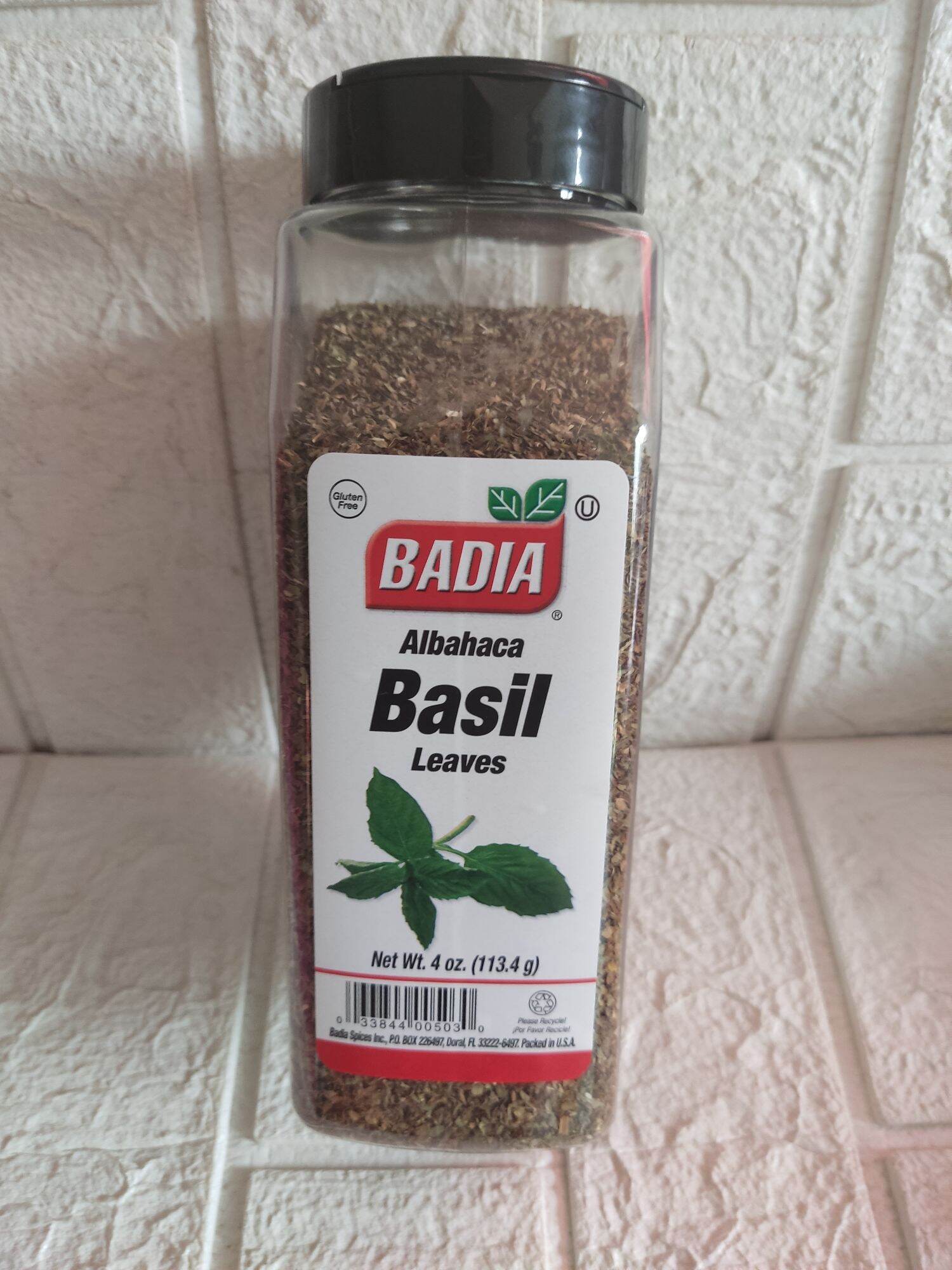 Badia Basil Leaves Jar 4 oz (113.4g) | Lazada PH