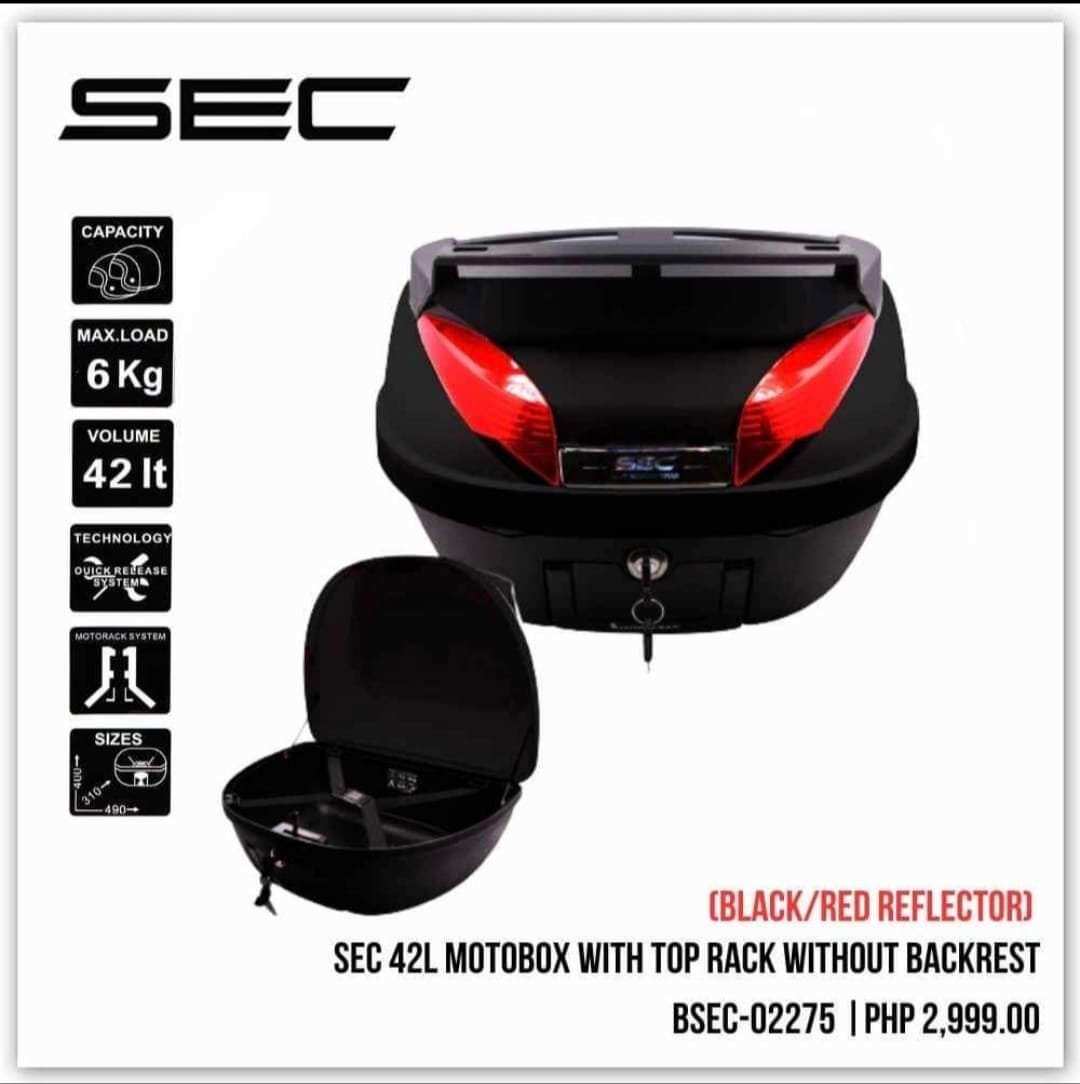 SEC TOP BOX 42 LITERS | Lazada PH