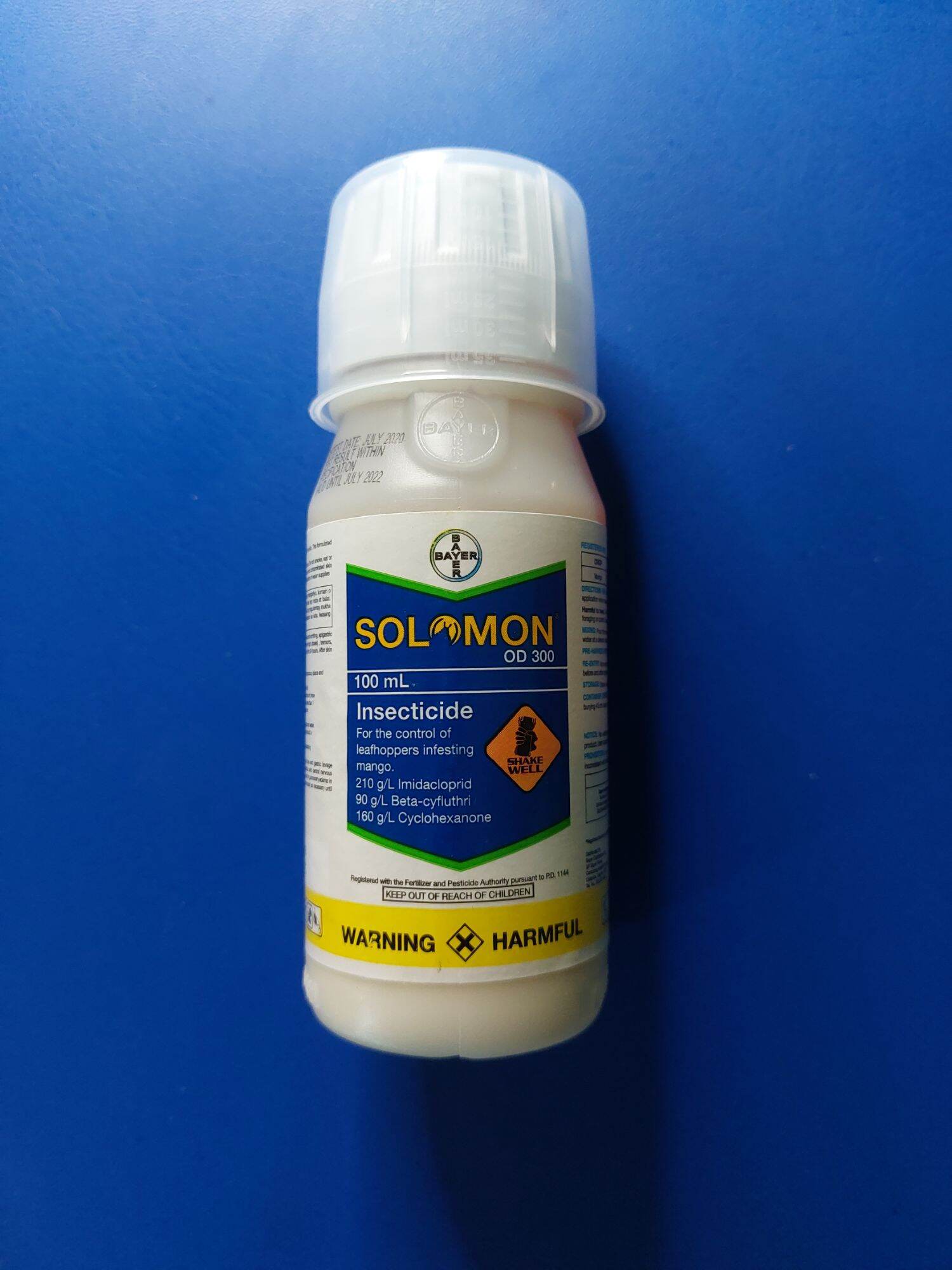 Solomon 300 OD (100 ml) BETA-CYFLUTHRIN + IMIDACLORID + CYCLOHEXANONE ...