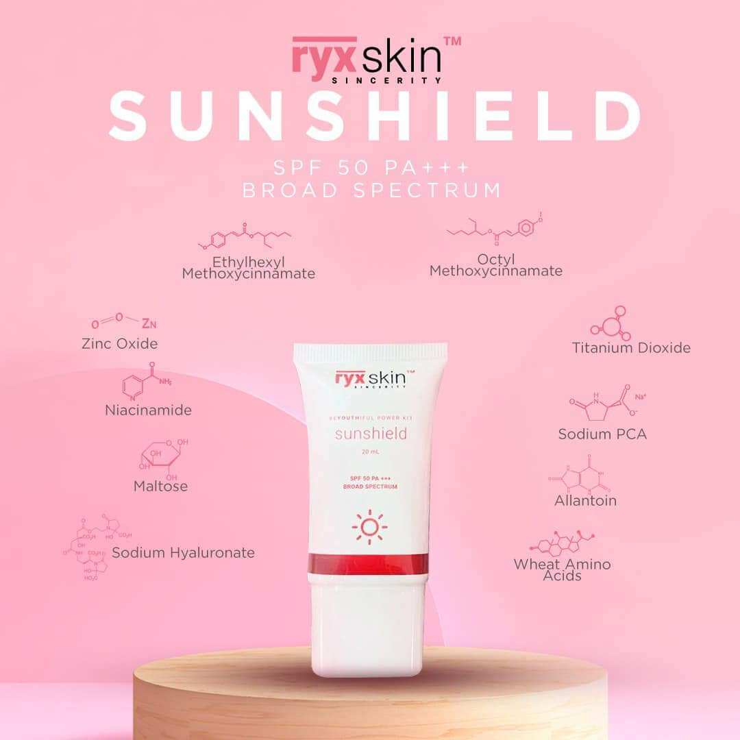 Ryx Sunshield SPF50 PA+++ (20 ml) | Lazada PH