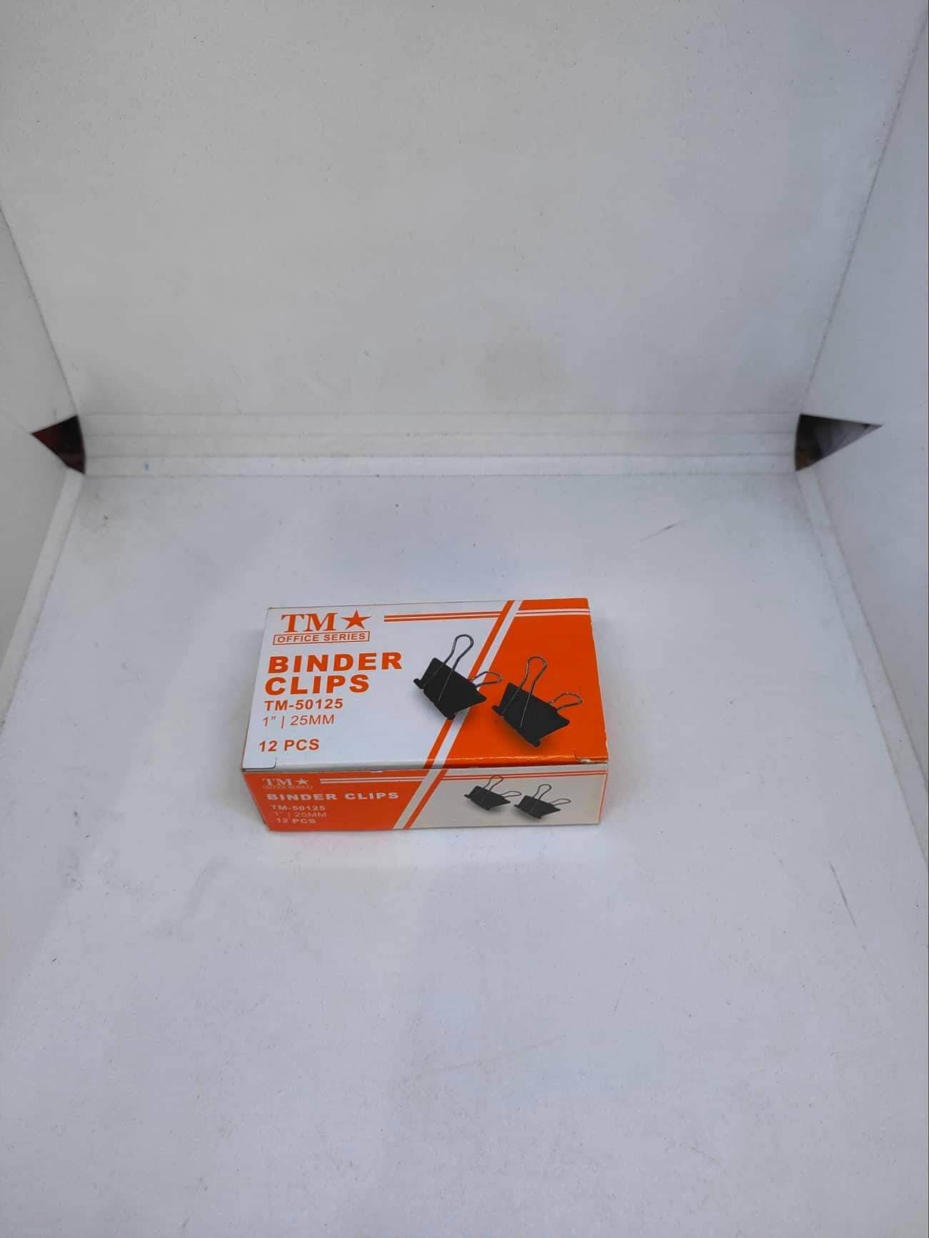 TM Binder Clip Black Color by Box ( 12 pcs ) | Lazada PH