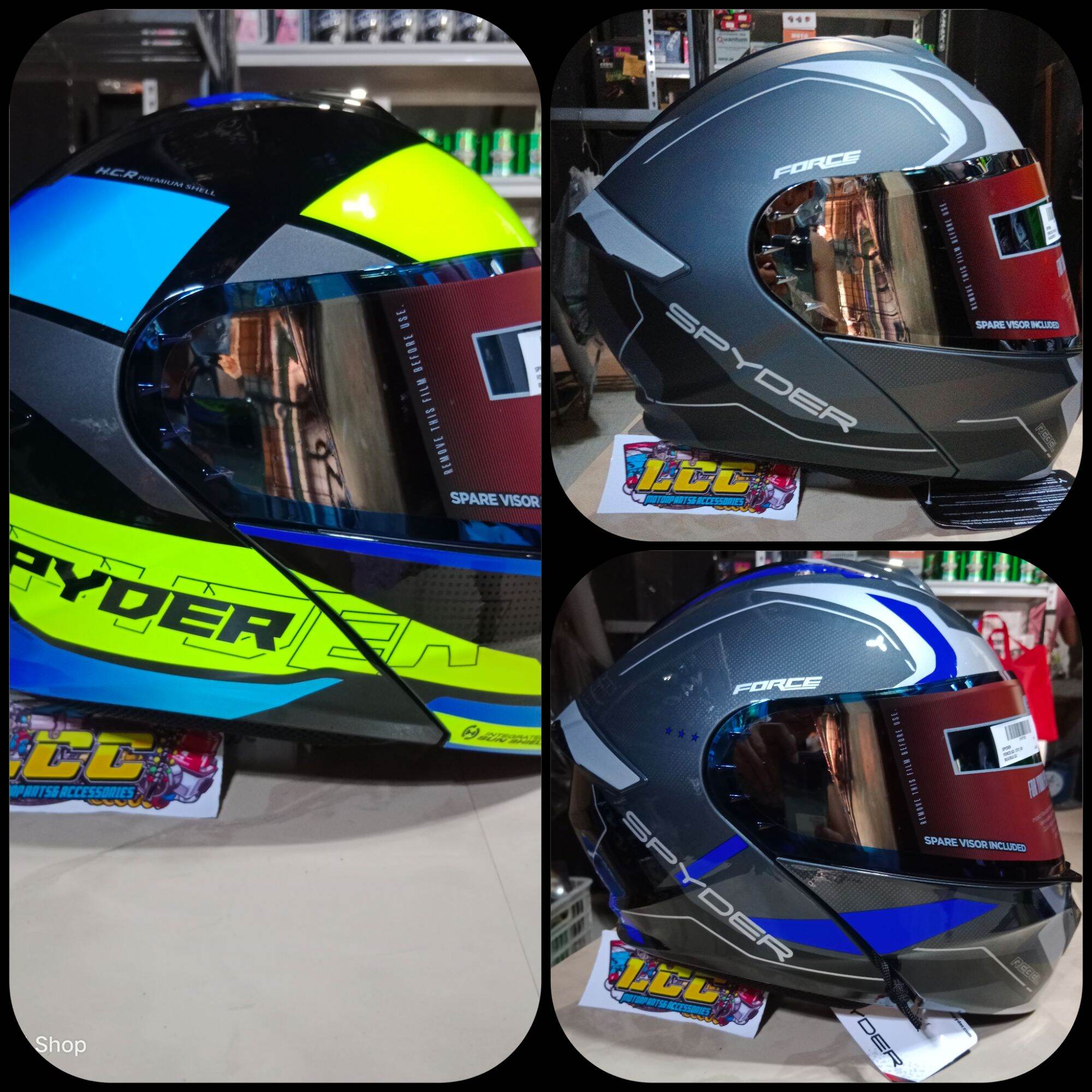 SPYDER FORCE MODULAR HELMET