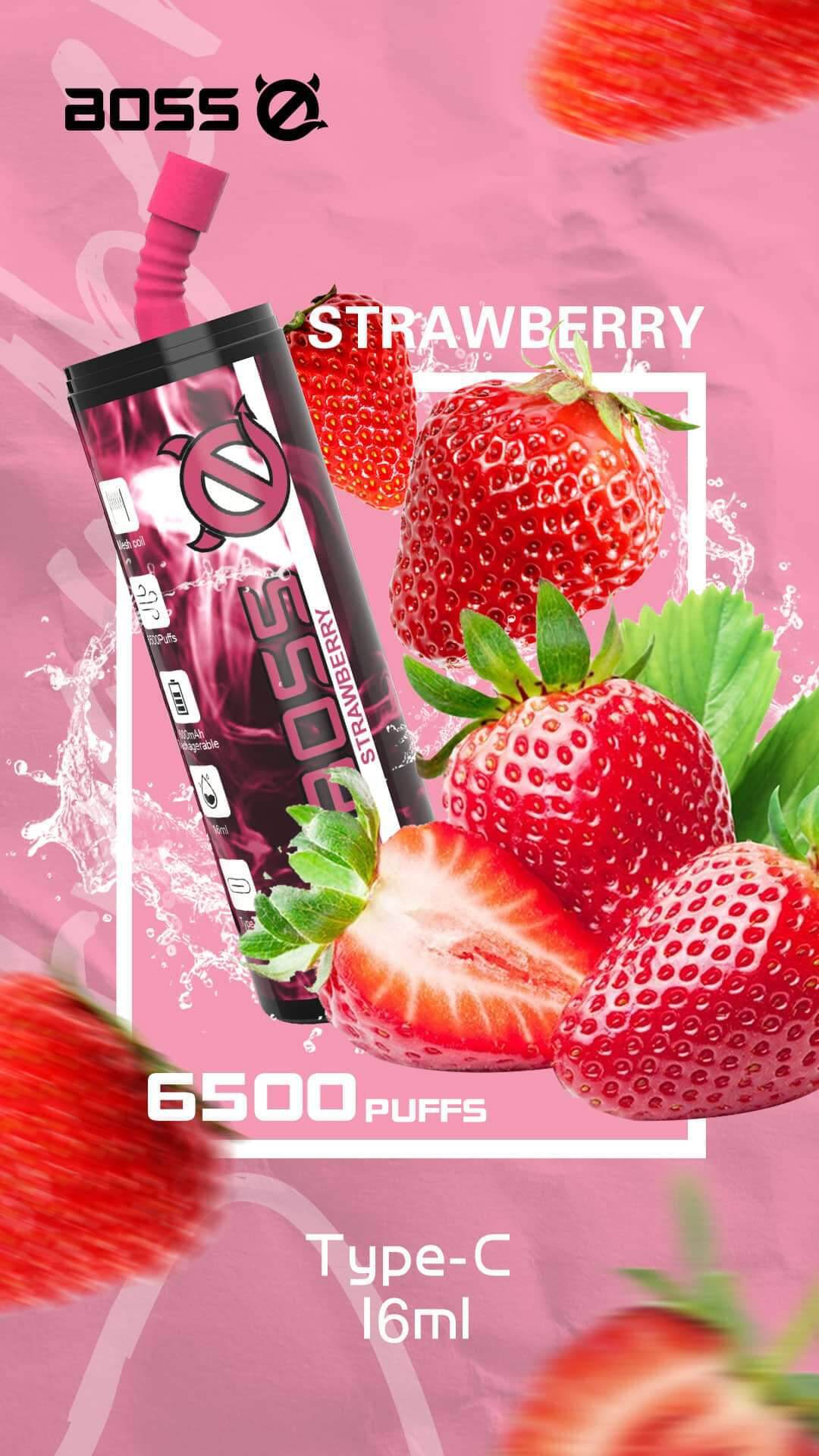 BOSS Disposable 6500puffs 16ml | Lazada PH