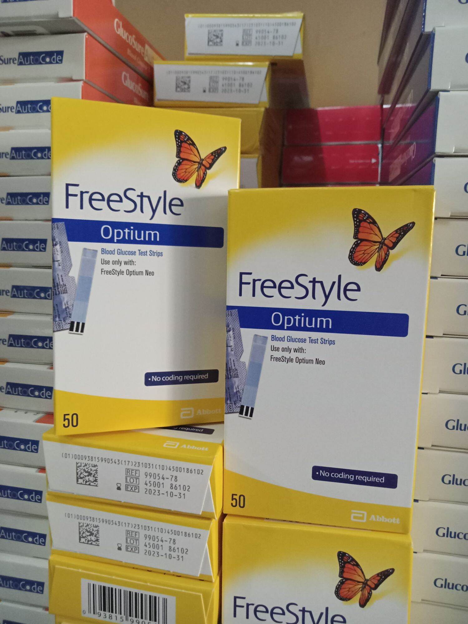 OPTIUM FREESTYLE STRIPS | Lazada PH