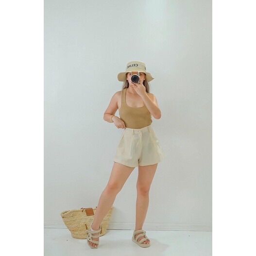 Nadia Color Pop Linen Short | Beaute Threads | Lazada PH