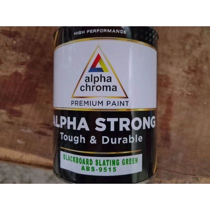 ALPHA CHROMA SCHOOLBOARD BLACKBOARD BULLETIN BOARD SLATING PAINT GREEN ...