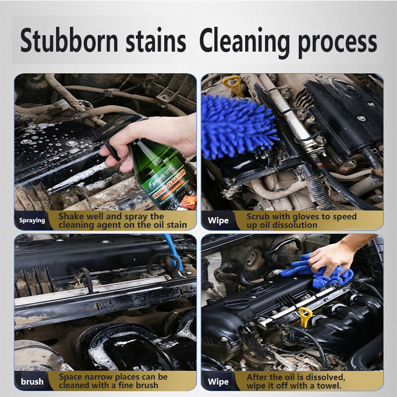 【100 times cleaner】engine cleaner for motorcycle 650ML No Water Wash ...