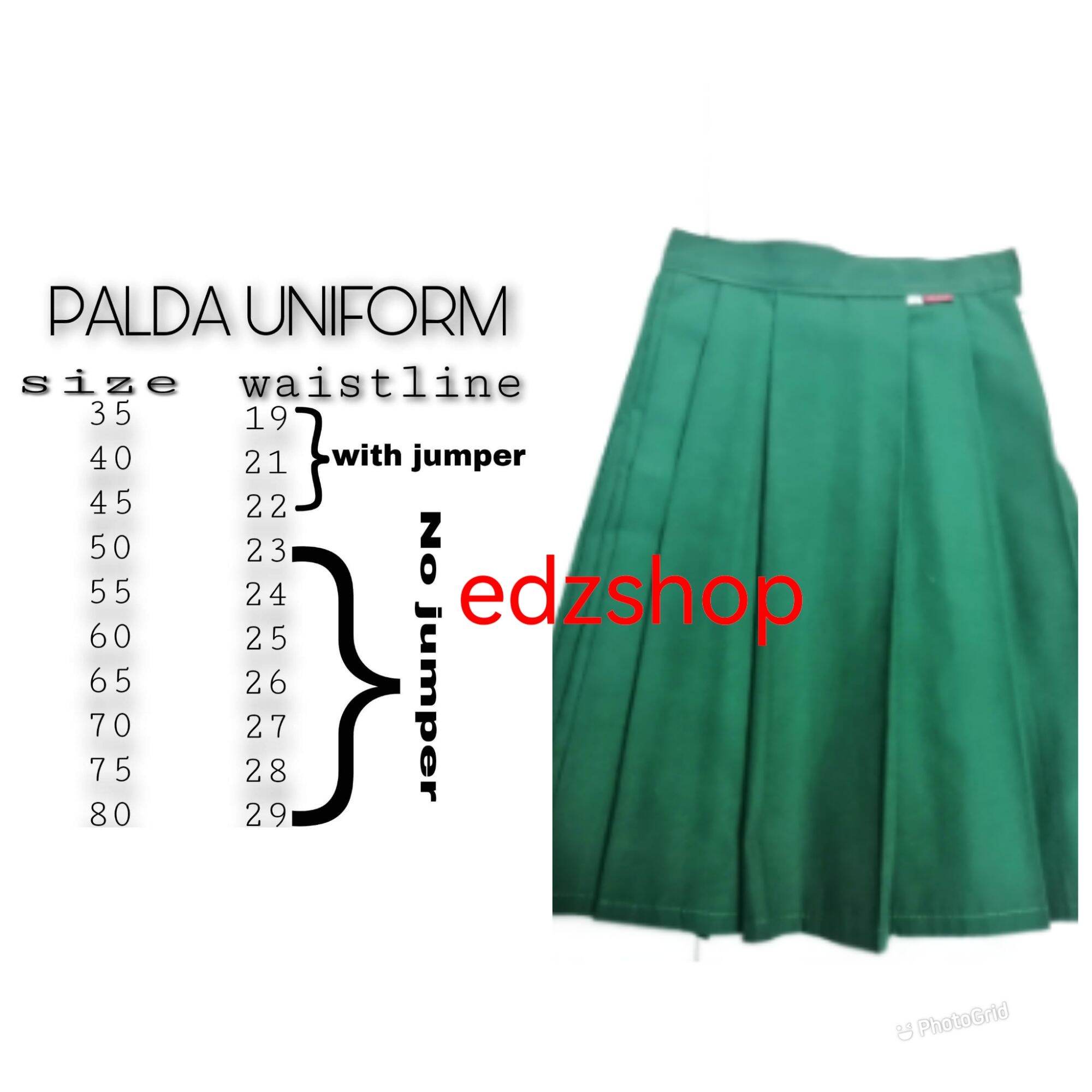 Palda school uniform 100% good quality | Lazada PH