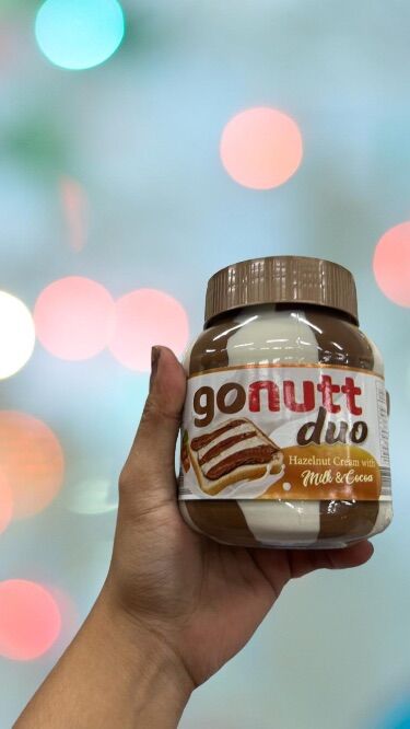 Gonutt chocolate hazelnut cocoa milk duo Nutella spread 350g (EXP aug ...