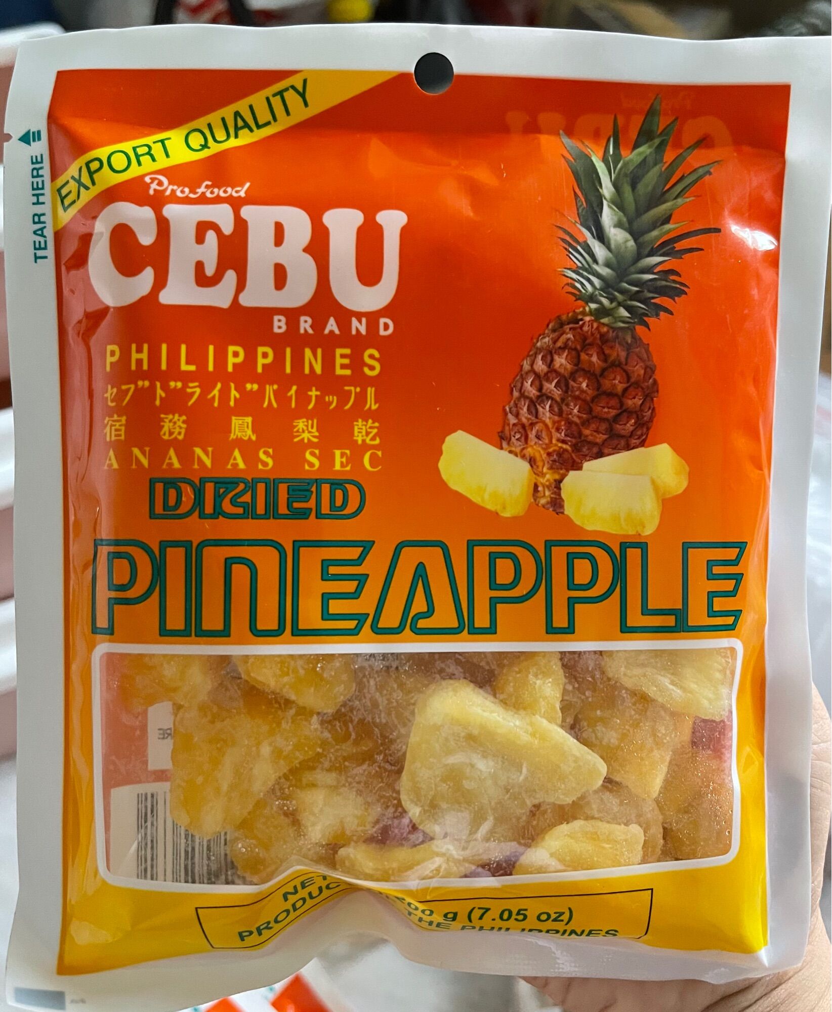 Profood Cebu Dried Pineapple 200 grams | Lazada PH