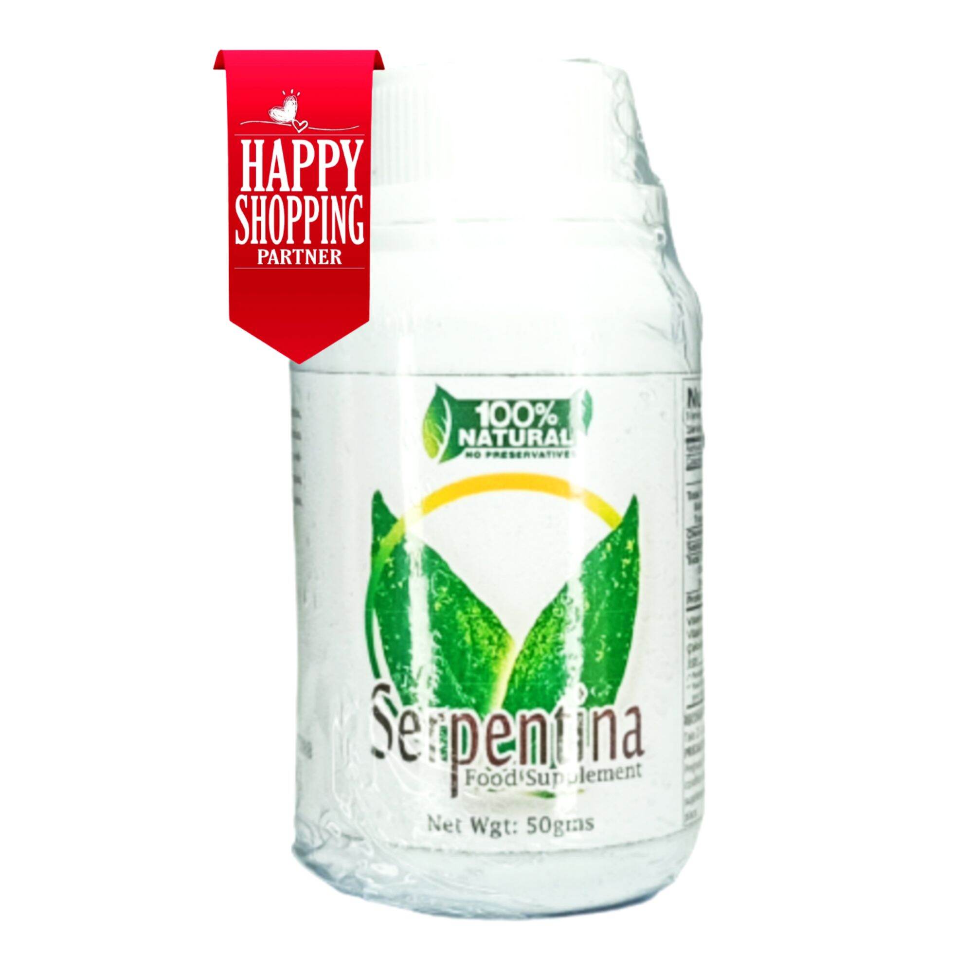 Serpentina Capsules Natural Herb Food Supplement 100 Capsules | Lazada PH