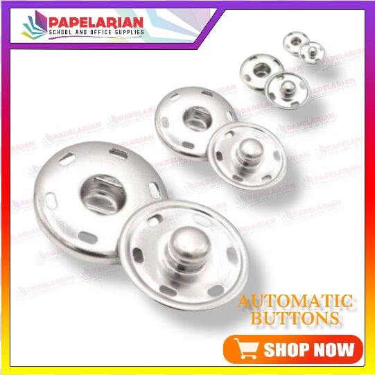 AUTOMATIC BUTTONS (6 PAIRS IN 1 PAD) | Lazada PH