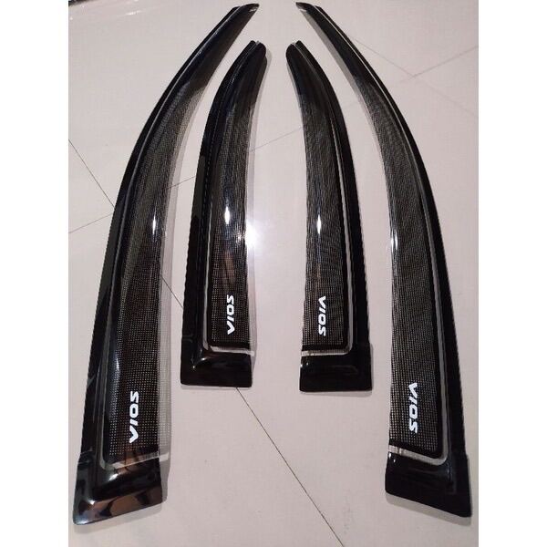Toyota Vios 2019-2022 Two tone Rain visors | Lazada PH