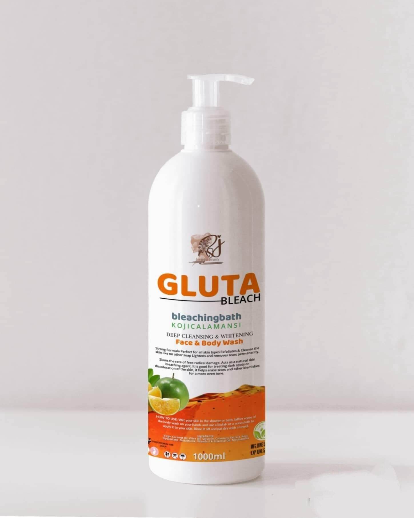 gluta bleach original bleaching bath kojicalamansi deep cleansing ...