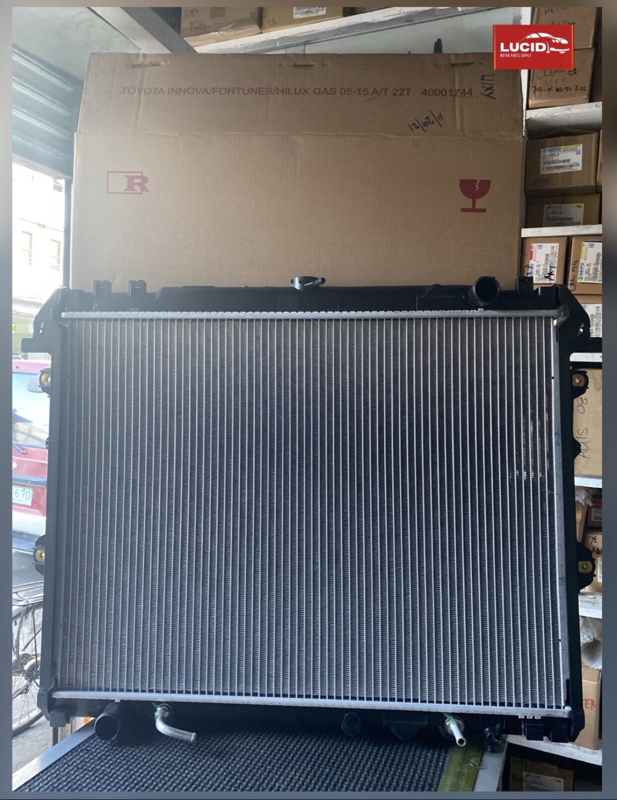 Radiator Toyota Innova / Fortuner / Hilux 2005 - 2015 Gas , Automatic ...
