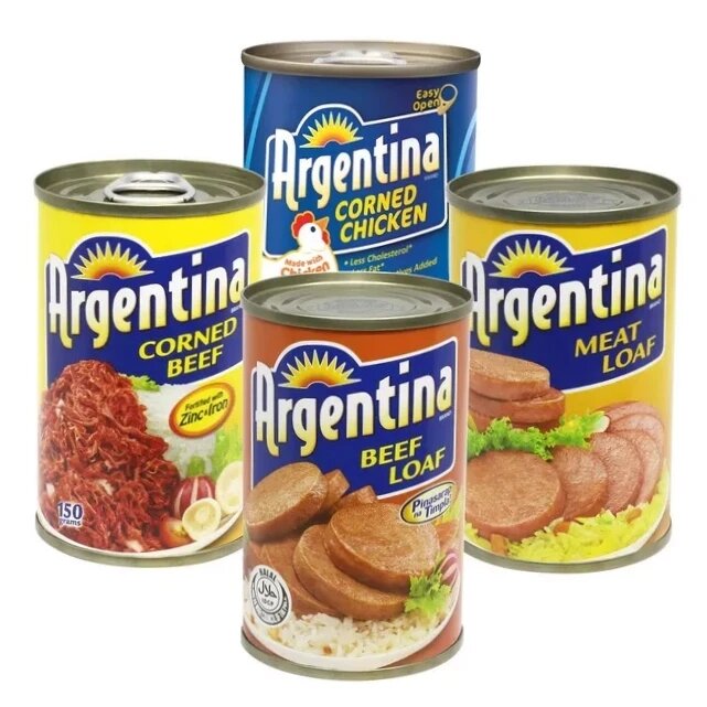 ARGENTINA 150g Meat Loaf & Beef Loaf & Corned Beef & Corned Chicken ...