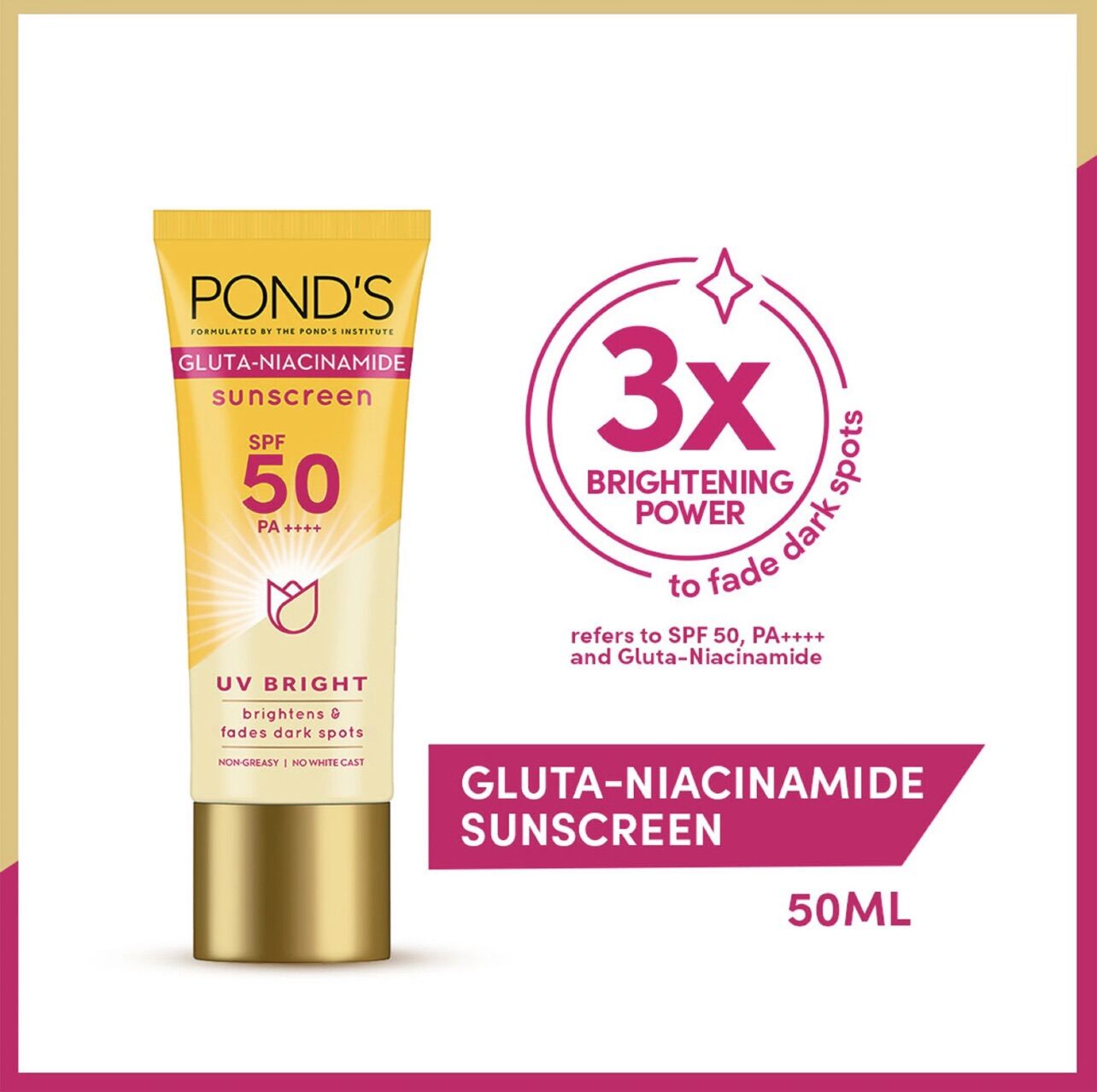 Pond’s Sunscreen Gluta Niacinamide Hyaluron | Lazada PH