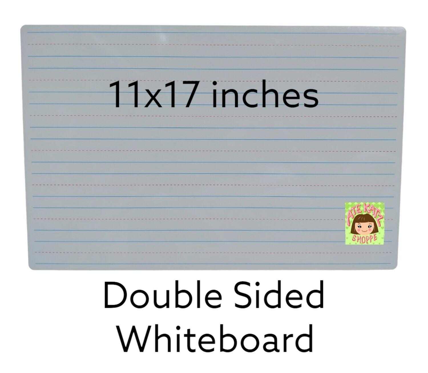 11x17 inches Double Sided Lined Whiteboard | Lazada PH
