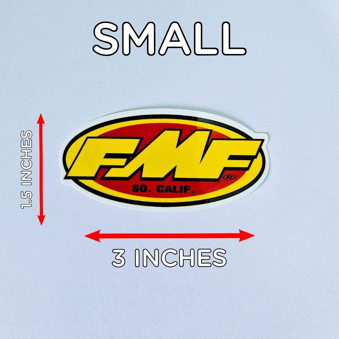 QUALITY FMF LOGO STICKER DECAL | Lazada PH