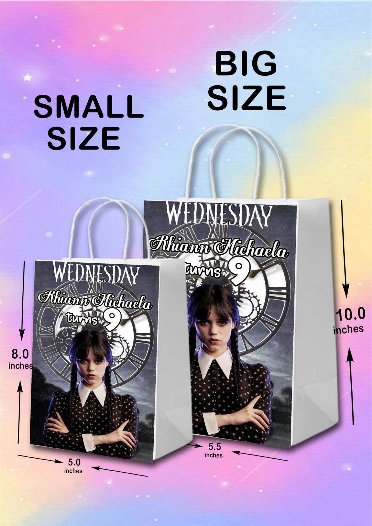 wednesday addam D2 theme lootbag 10pcs/pack | Lazada PH