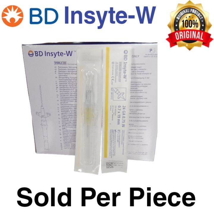BD Insyte W (with wings IV Catheter)(per pc)Different sizes available ...
