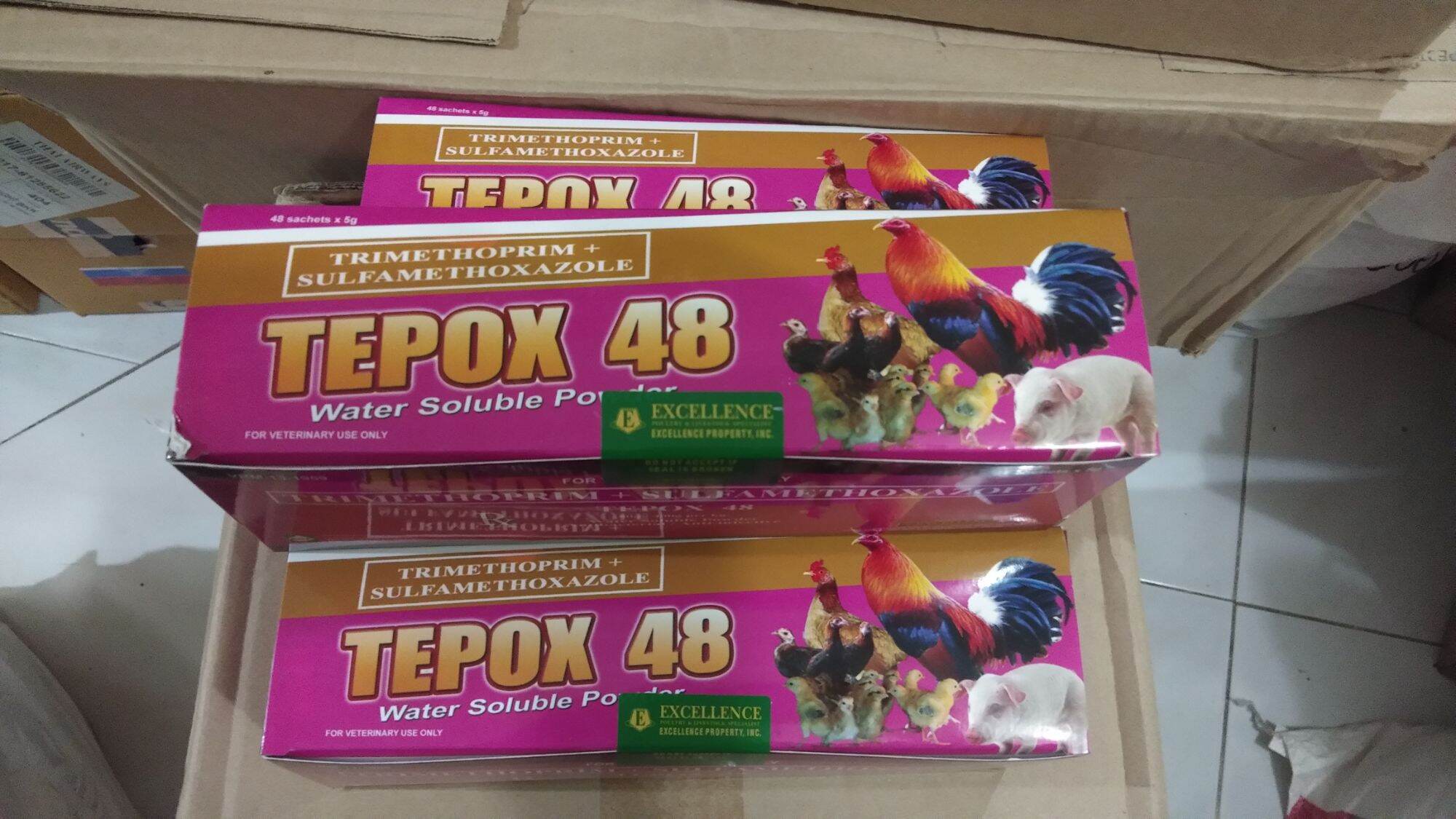 TEPOX 48 5G (48 SACHETS/BOX) | Lazada PH