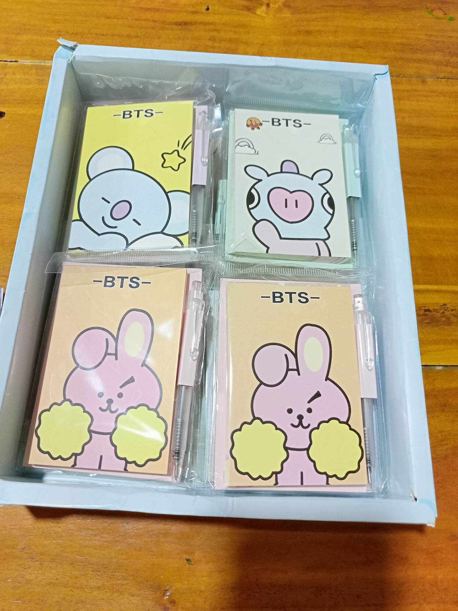 BT21 KPop Notepad with Pen | Lazada PH