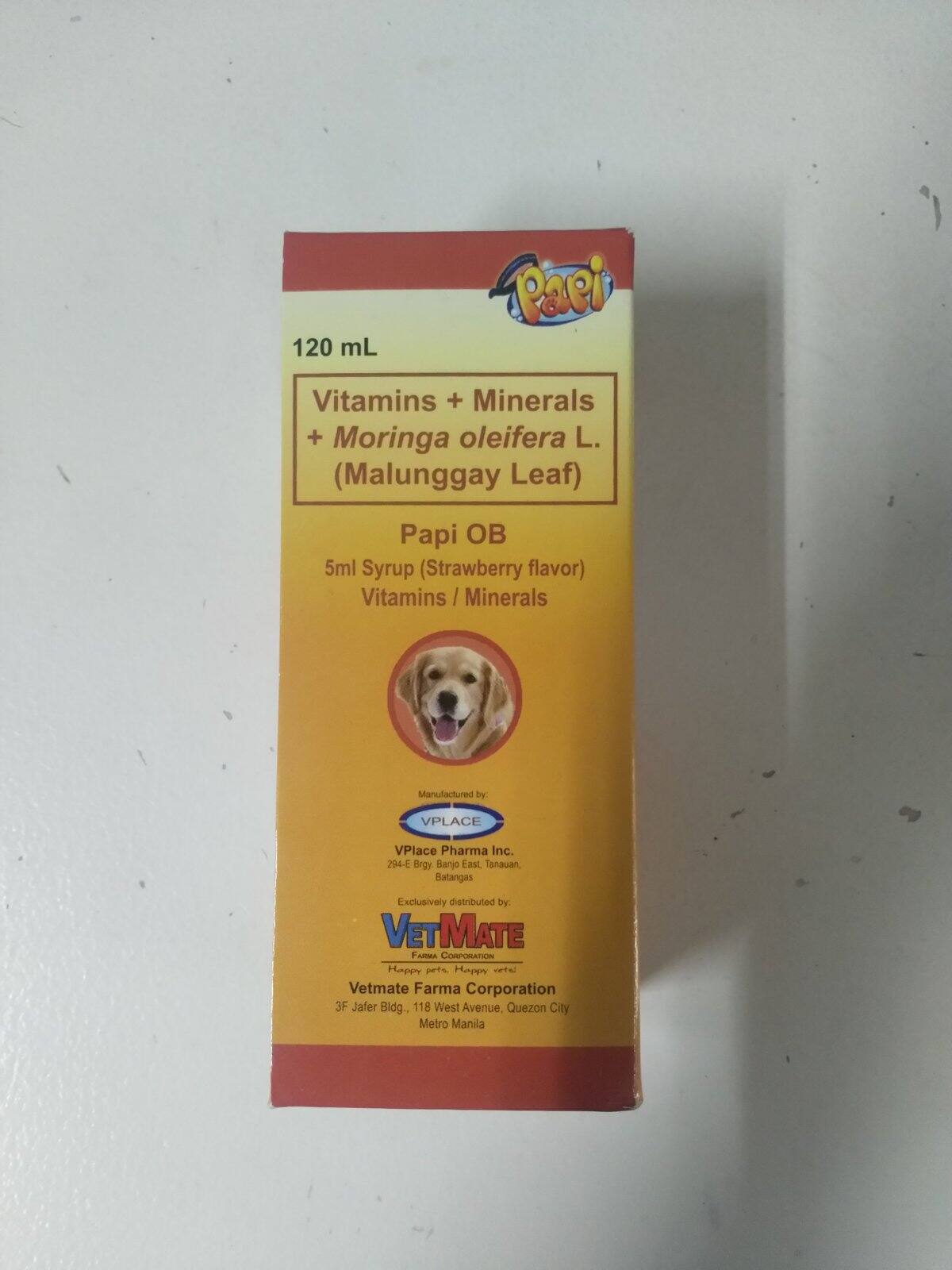 New Packaging Papi OB Syrup 120mL Vitamins + Minerals | Lazada PH