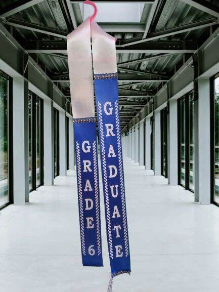 COMPLETER SASH/ SABLAY FOR GRADUATION OR MOVING UP WRAP AROUND 1 PIECE ...