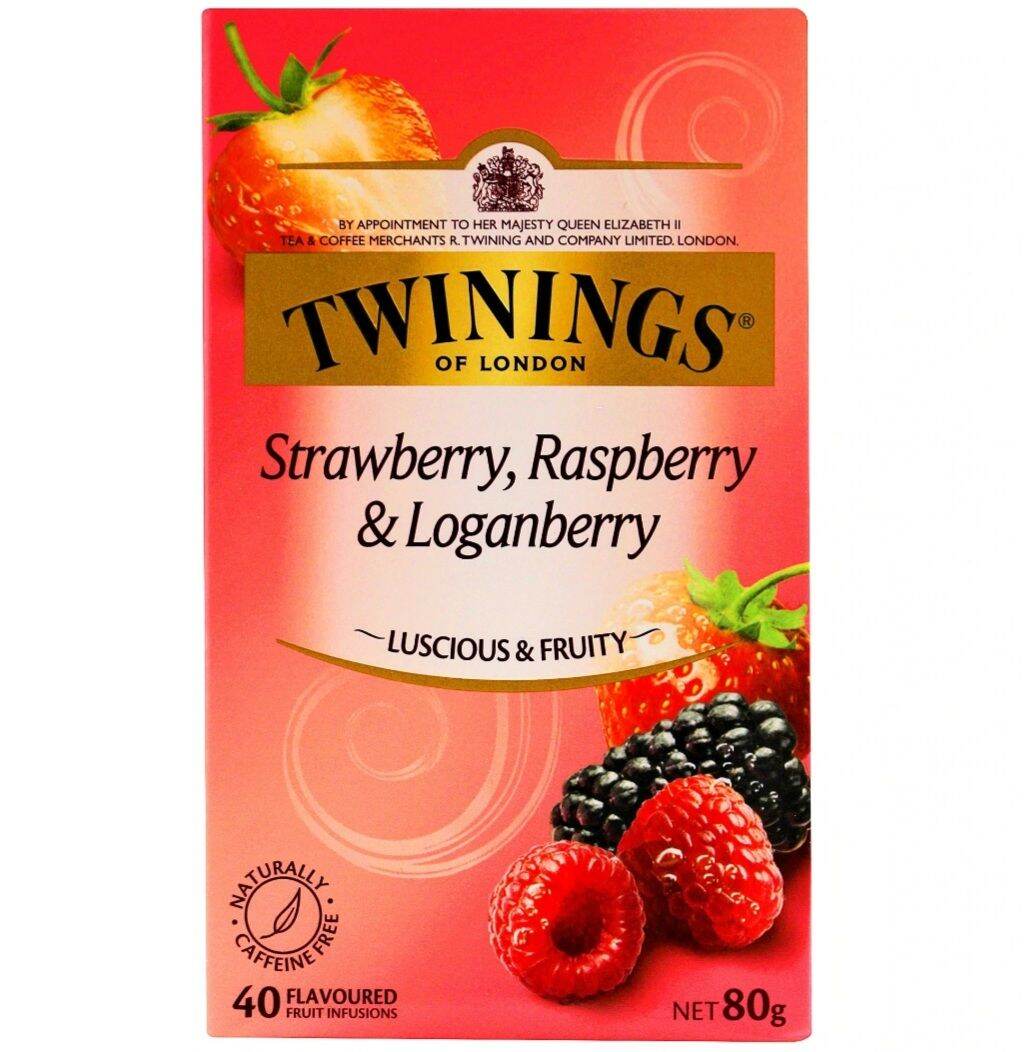 Twinings Strawberry, Raspberry & Loganberry Tea Bags 40 pack. | Lazada PH