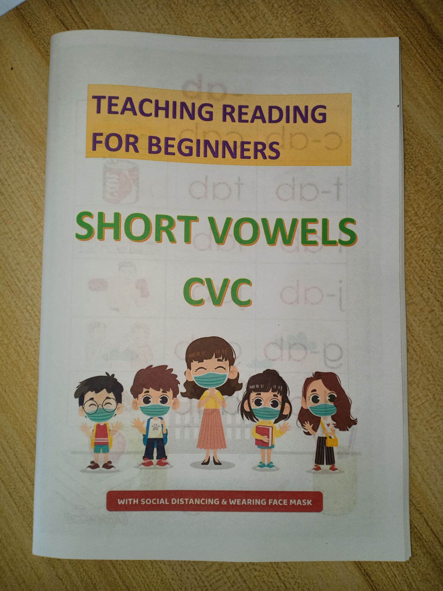 Teaching Reading For Beginners SHORT VOWELS CVC | Lazada PH