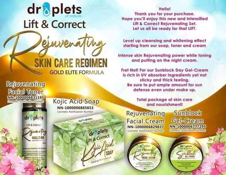Droplets Lift and Correct Rejuvenating Set | Lazada PH