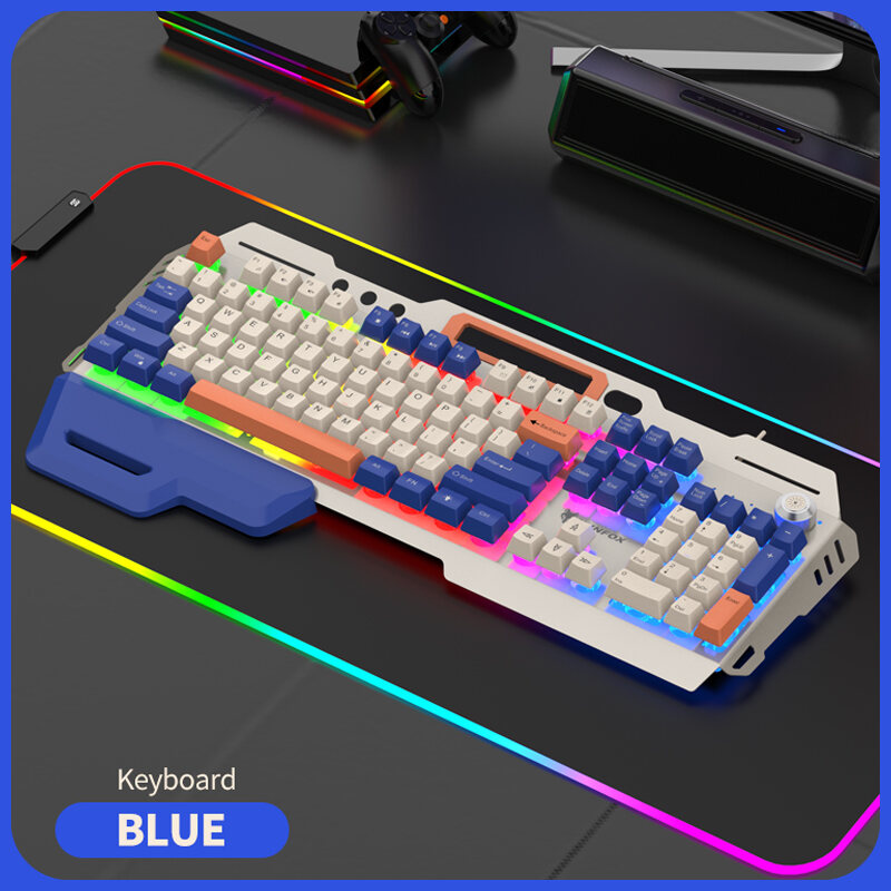 MVP K90 keyboard 104 keys mechanical keyboard gaming keyboard and mouse ...