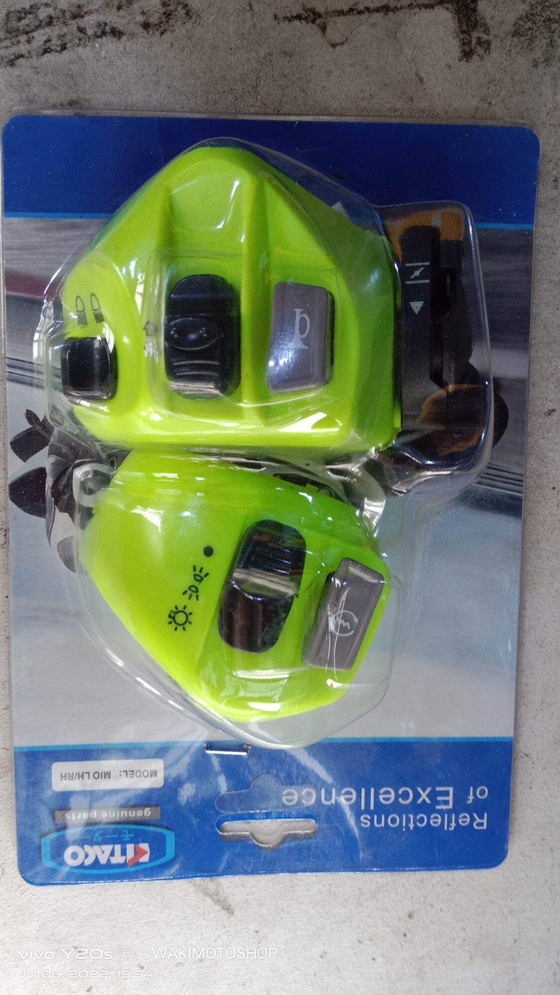 Handle Switch Mio Sporty Scooter Green Color Pair | Lazada PH