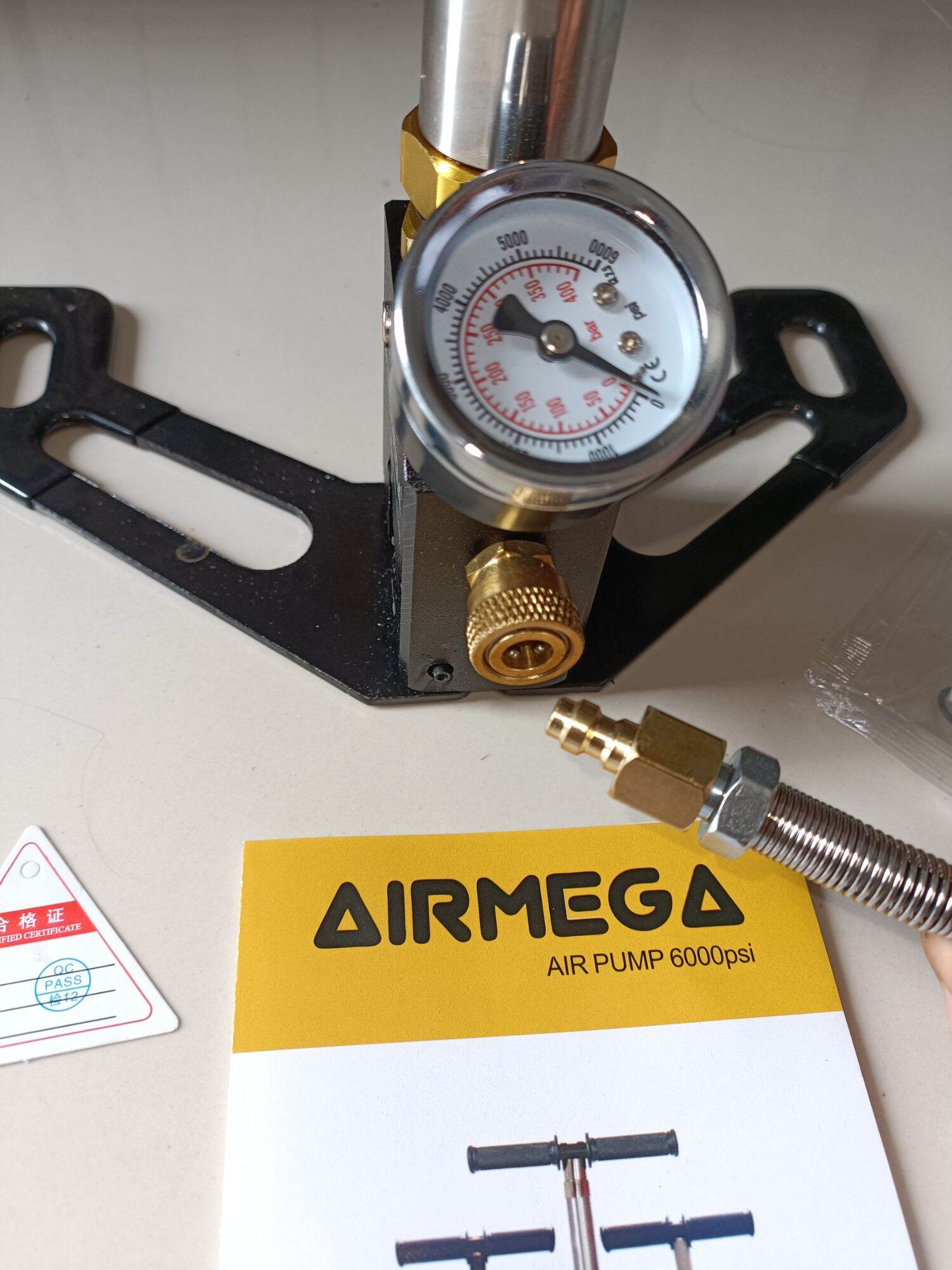 Airmega pcp 3stage pump up to 6000psi new improve less moisture | Lazada PH