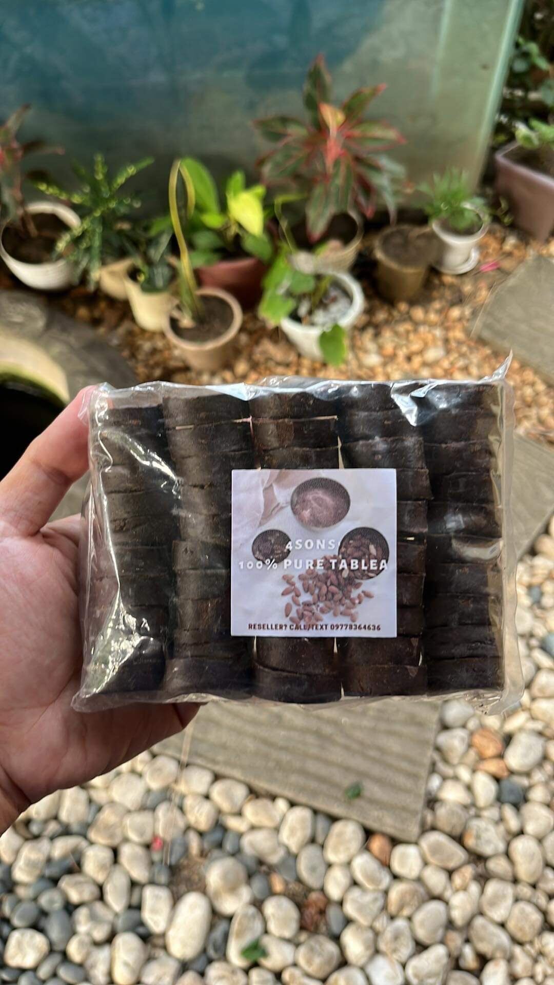 Pure Tablea 100% Cacao From Dumaguete, NO SUGAR/PRESERVATIVES ADDED ...