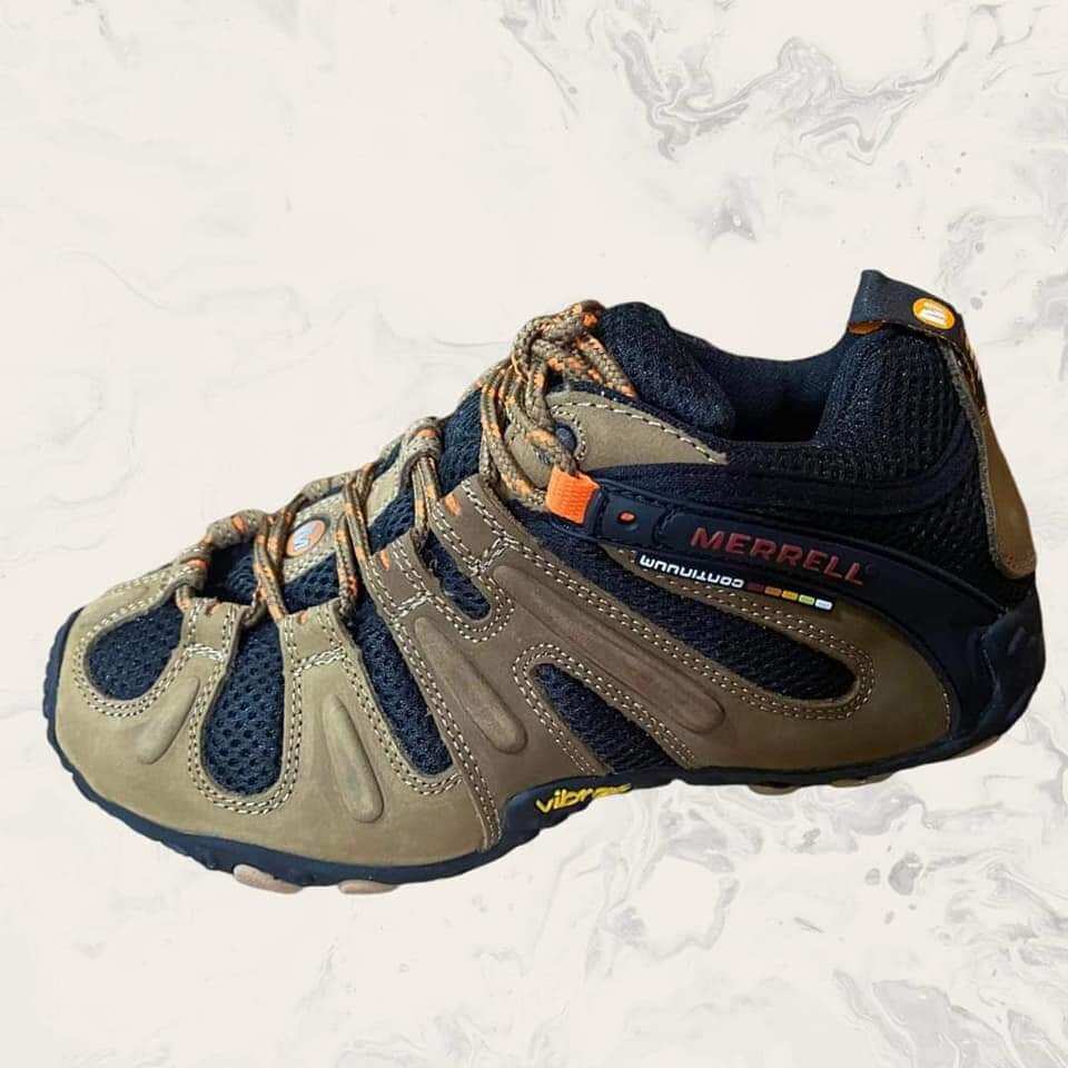 BROWN BLACK OPEN LACE MERRELL SHOES | Lazada PH