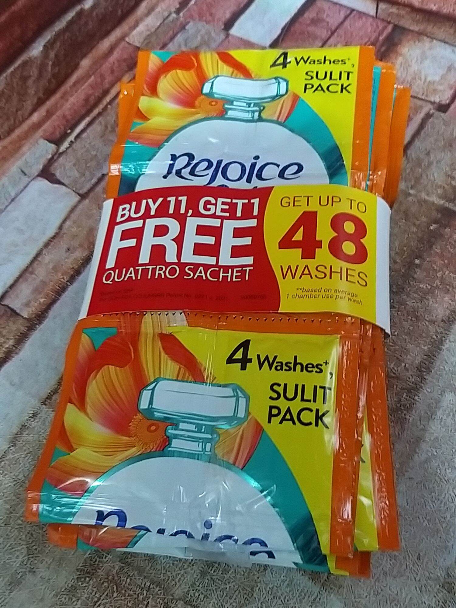 Rejoice Shampoo + Conditioner + Perfume in 3 Different Scents 12 ...