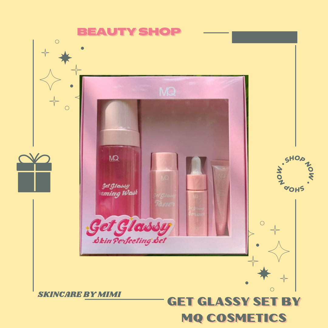 MQ COSMETICS GET GLASSY SKIN PERFECTING SET | Lazada PH