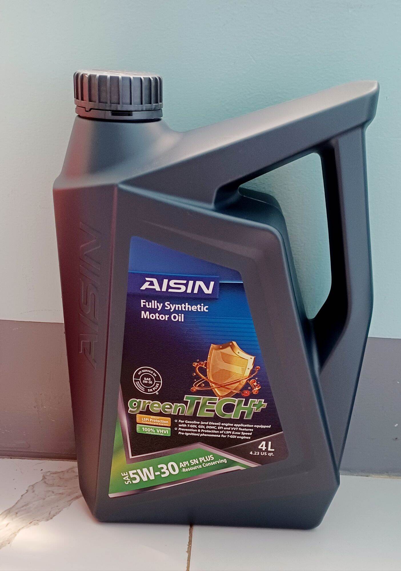 Aisin Fully Synthetic Motor Oil for Gasoline/Diesel 5W30 4L/1L | Lazada PH