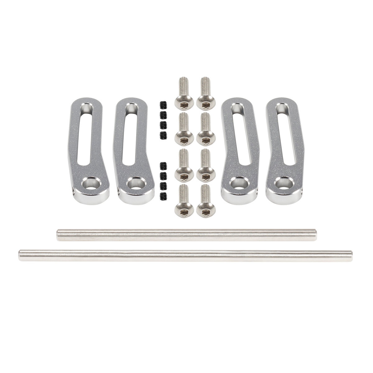 Aluminum CNC Modular Bumper Set for 1/10 RC Crawler Chassis LCG Rigs ...