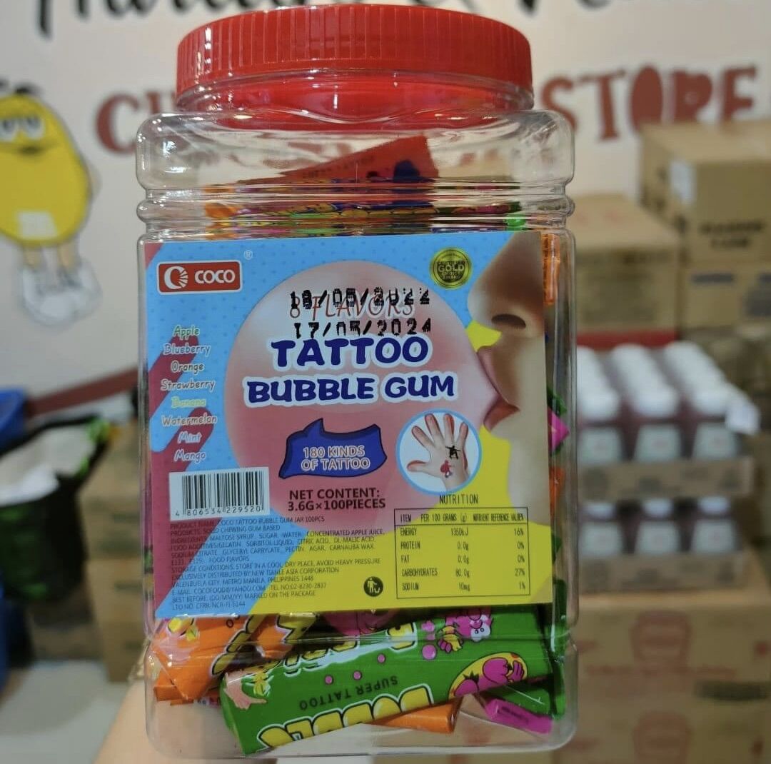 Coco Tattoo Bubble Gum | Lazada PH