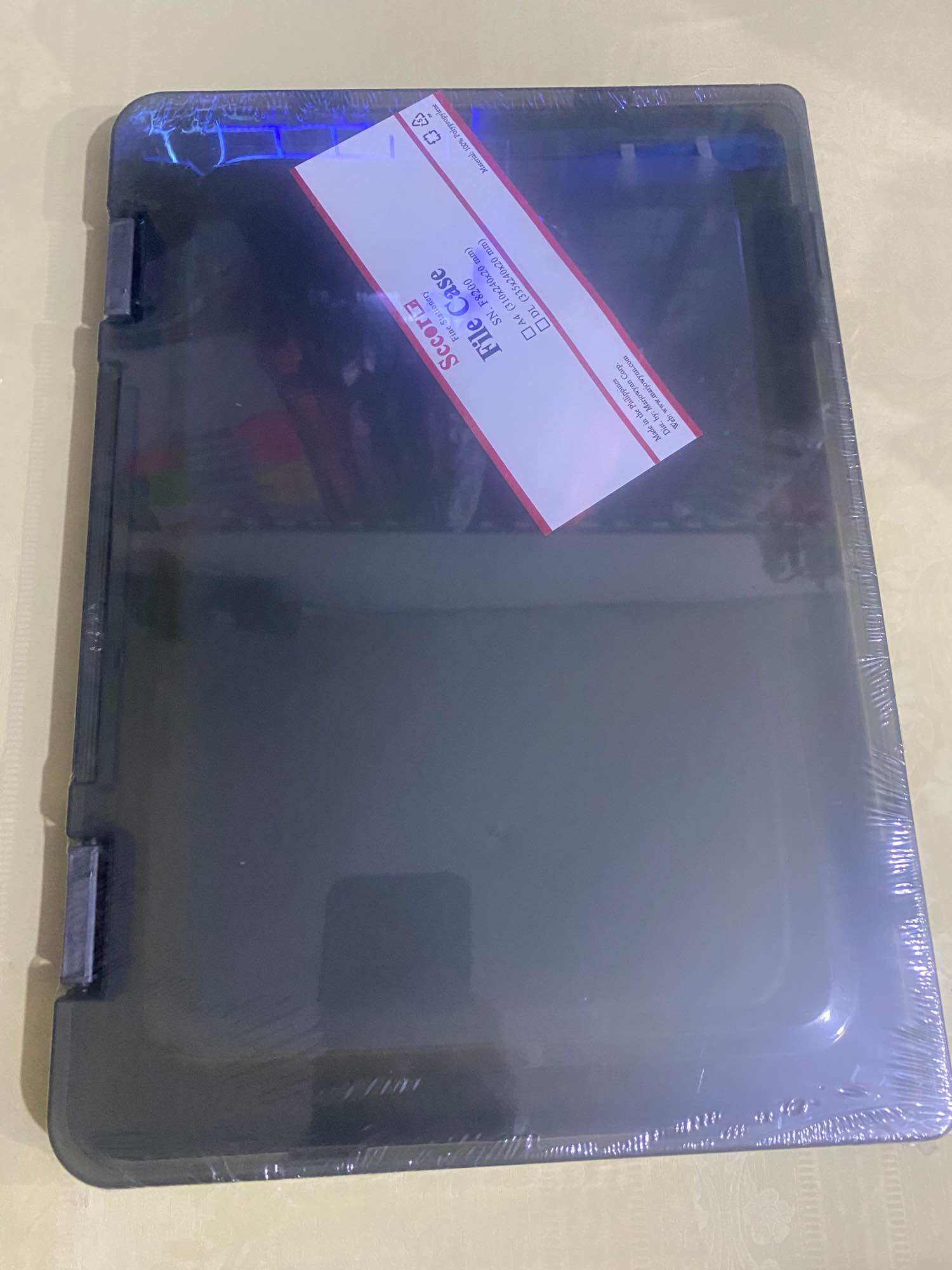 File Case Plastic file case document legal size (335x240x20) | Lazada PH