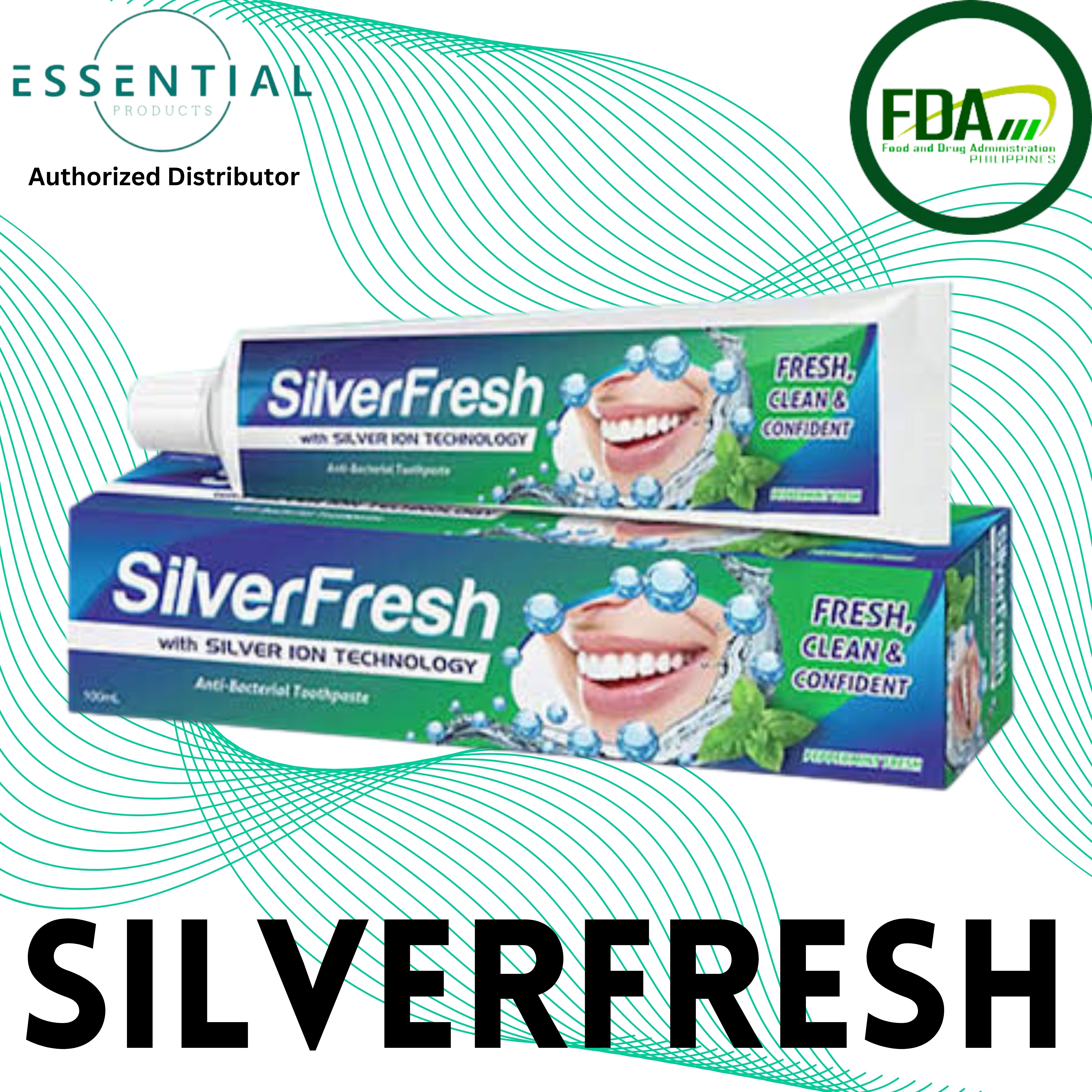 5 I-Fern Silverfresh with SILVER ION TECHNOLOGY (First ever toothpaste ...