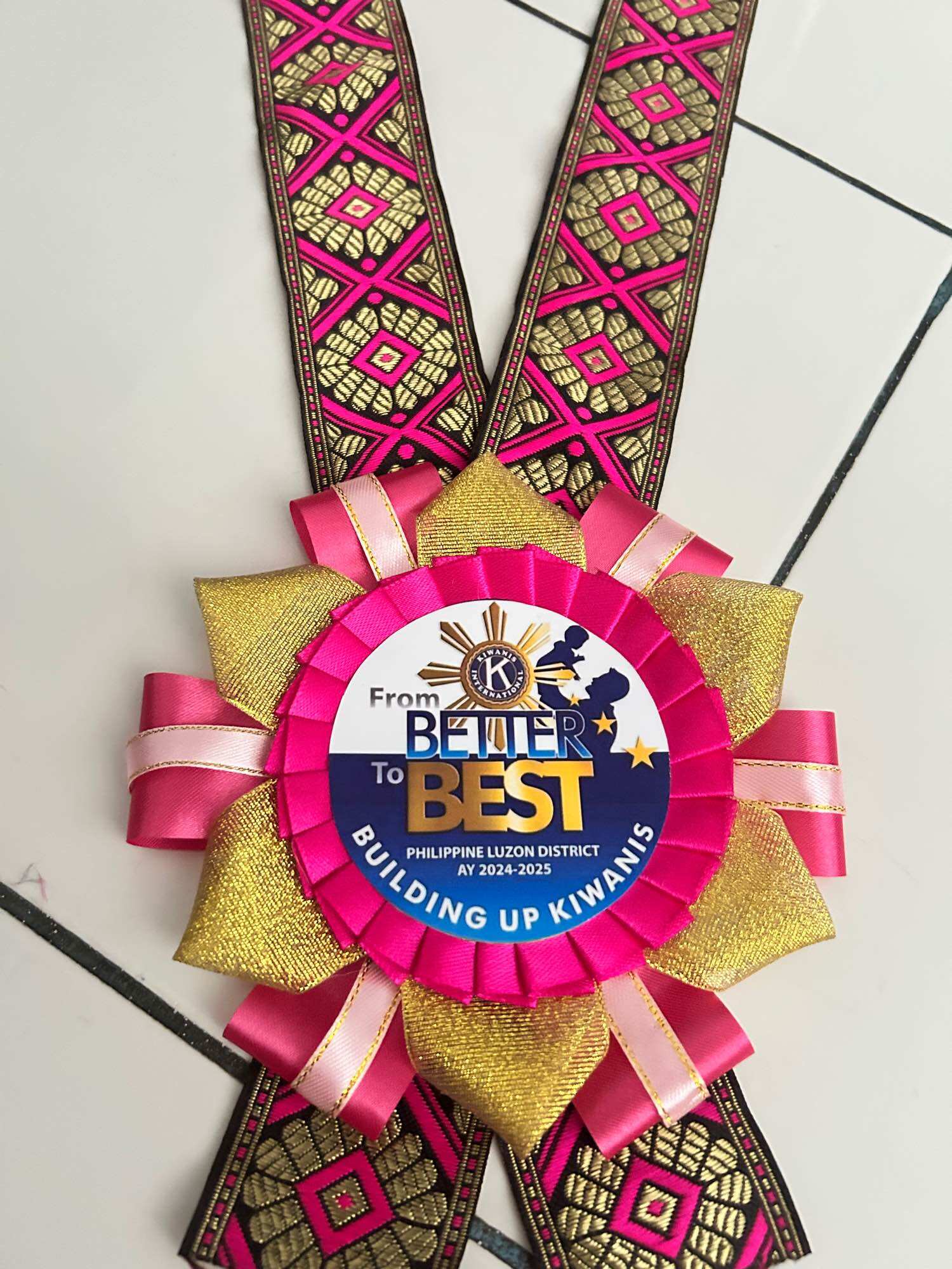 Garland Lei for graduation and guest or vip with free logo | Lazada PH