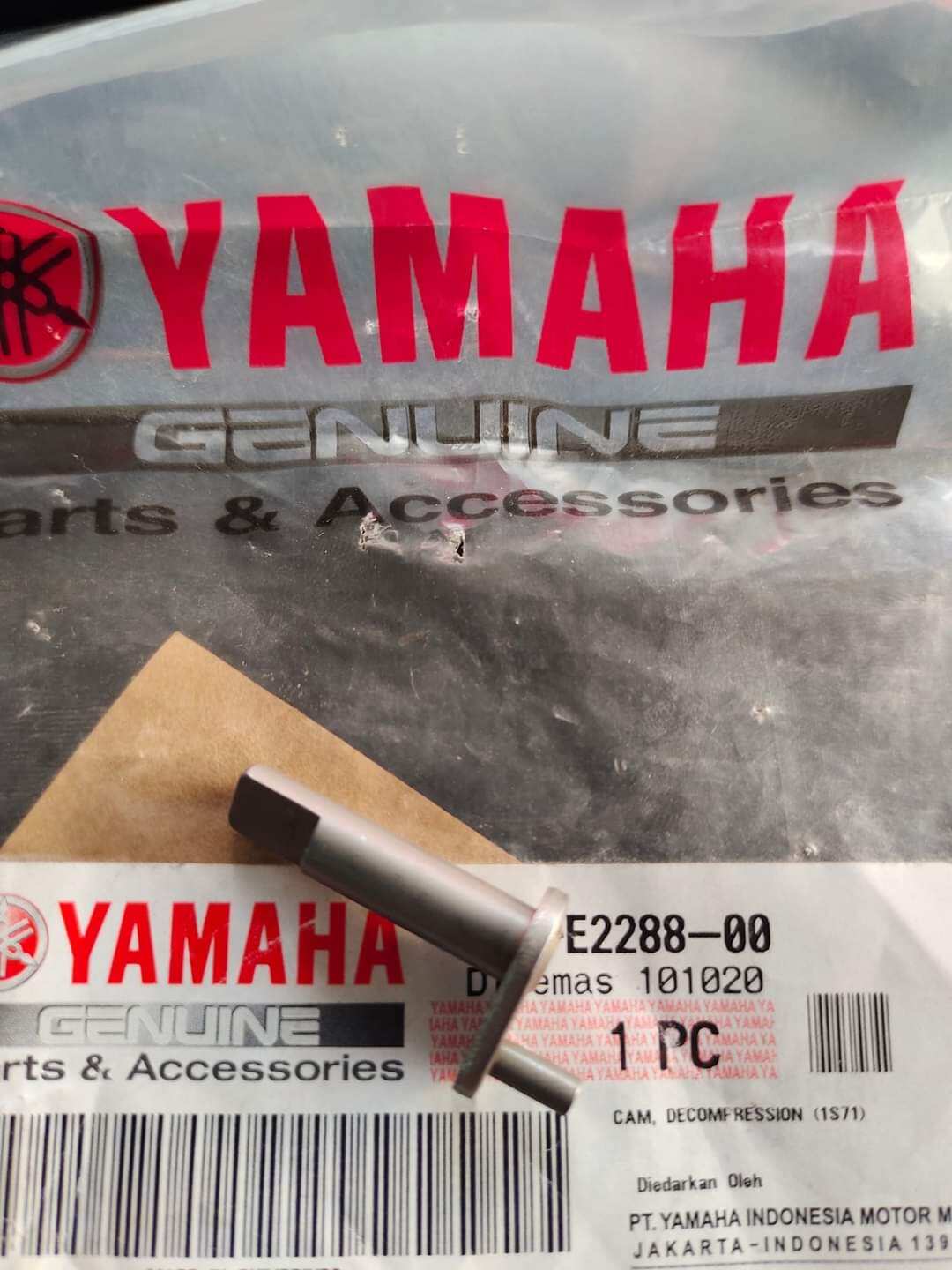 Genuine Cam Decompression Pin For Sniper150 | Lazada PH