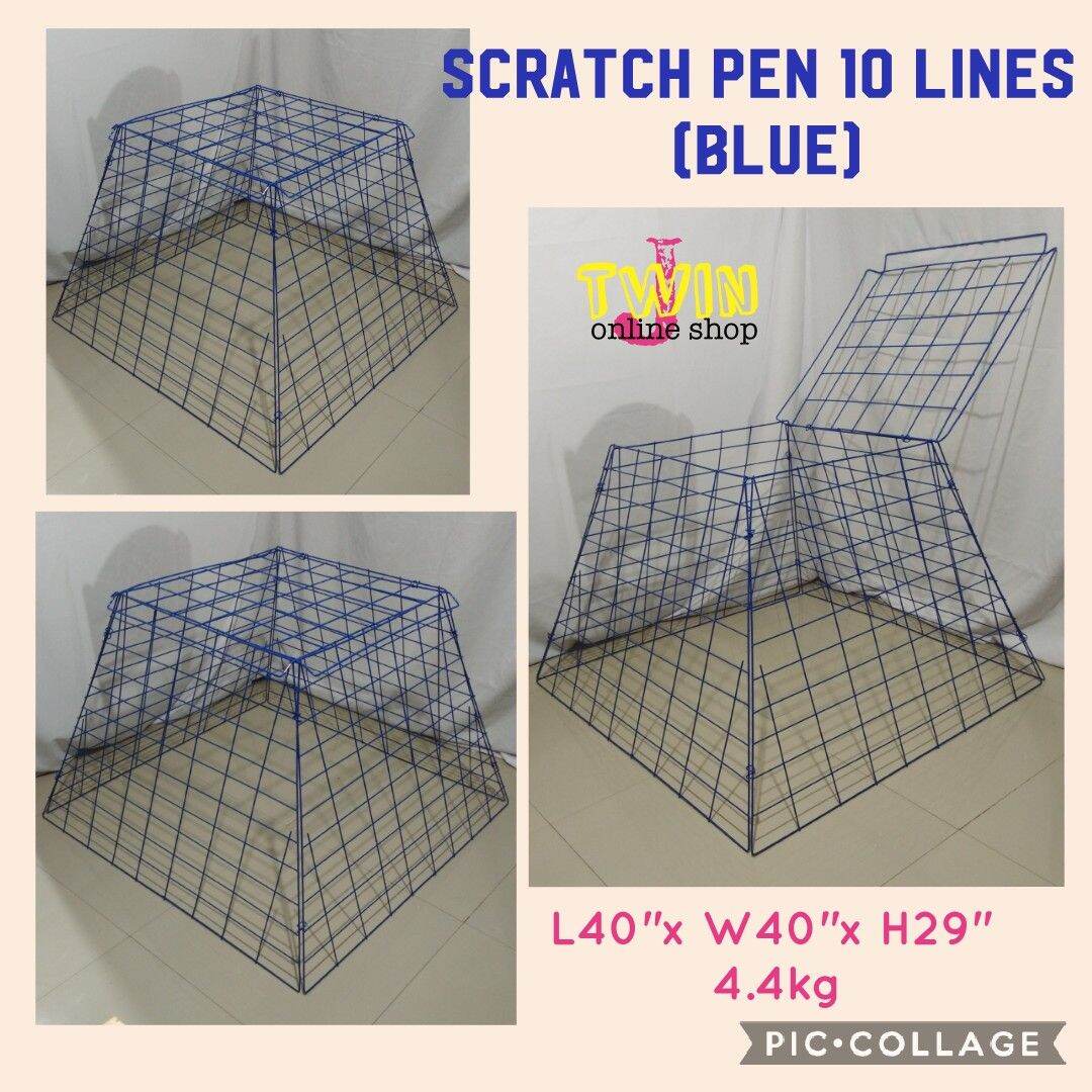 Scratch Pen (blue) 10 lines | Lazada PH