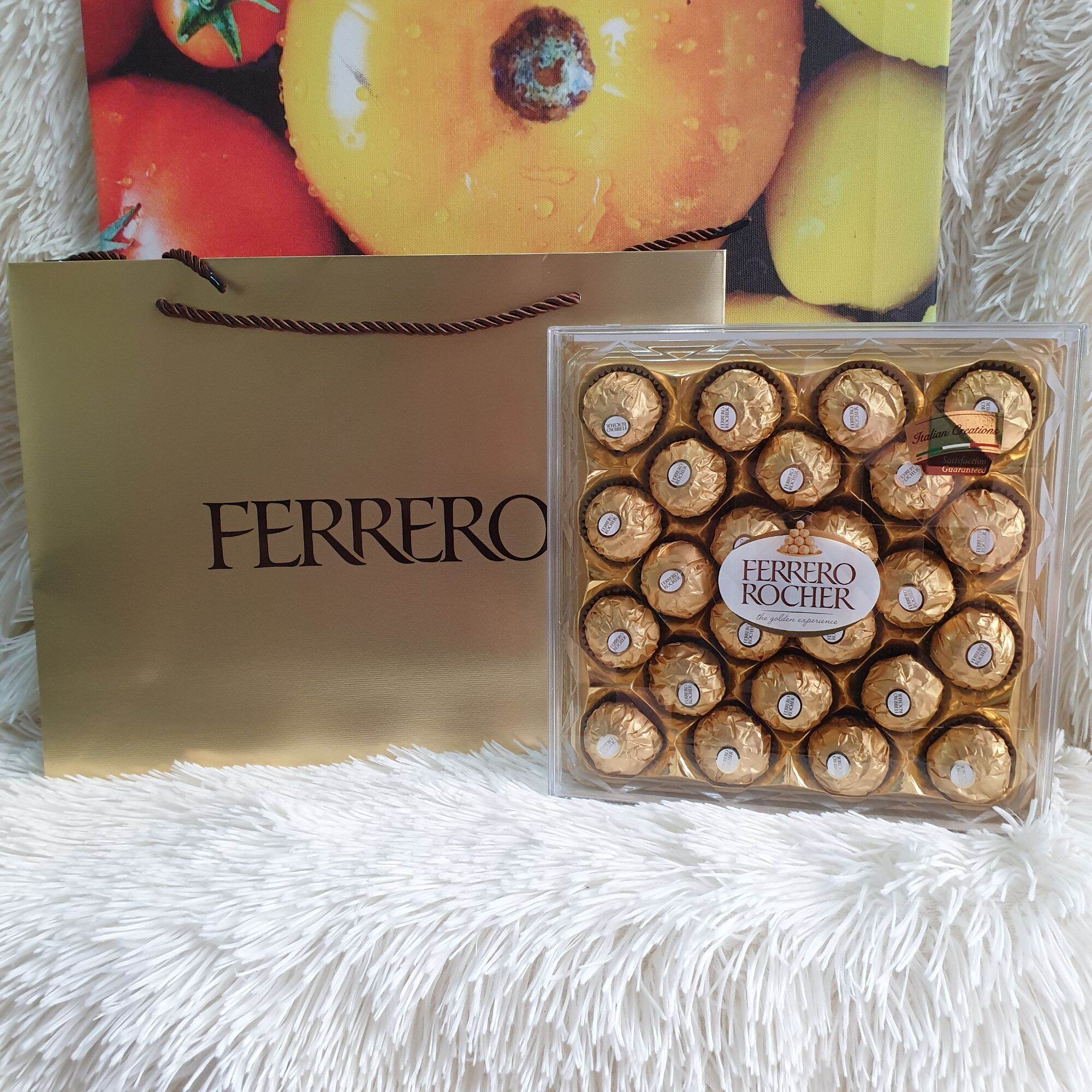 Ferrero Rocher 24pcs with FREE PAPER BAG | Lazada PH