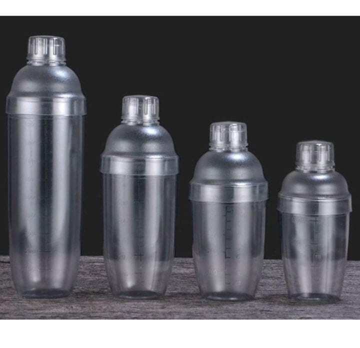 Cocktail Shaker Frink Mixer Iced Coffee Maker with Scale 350ml-1Liter ...