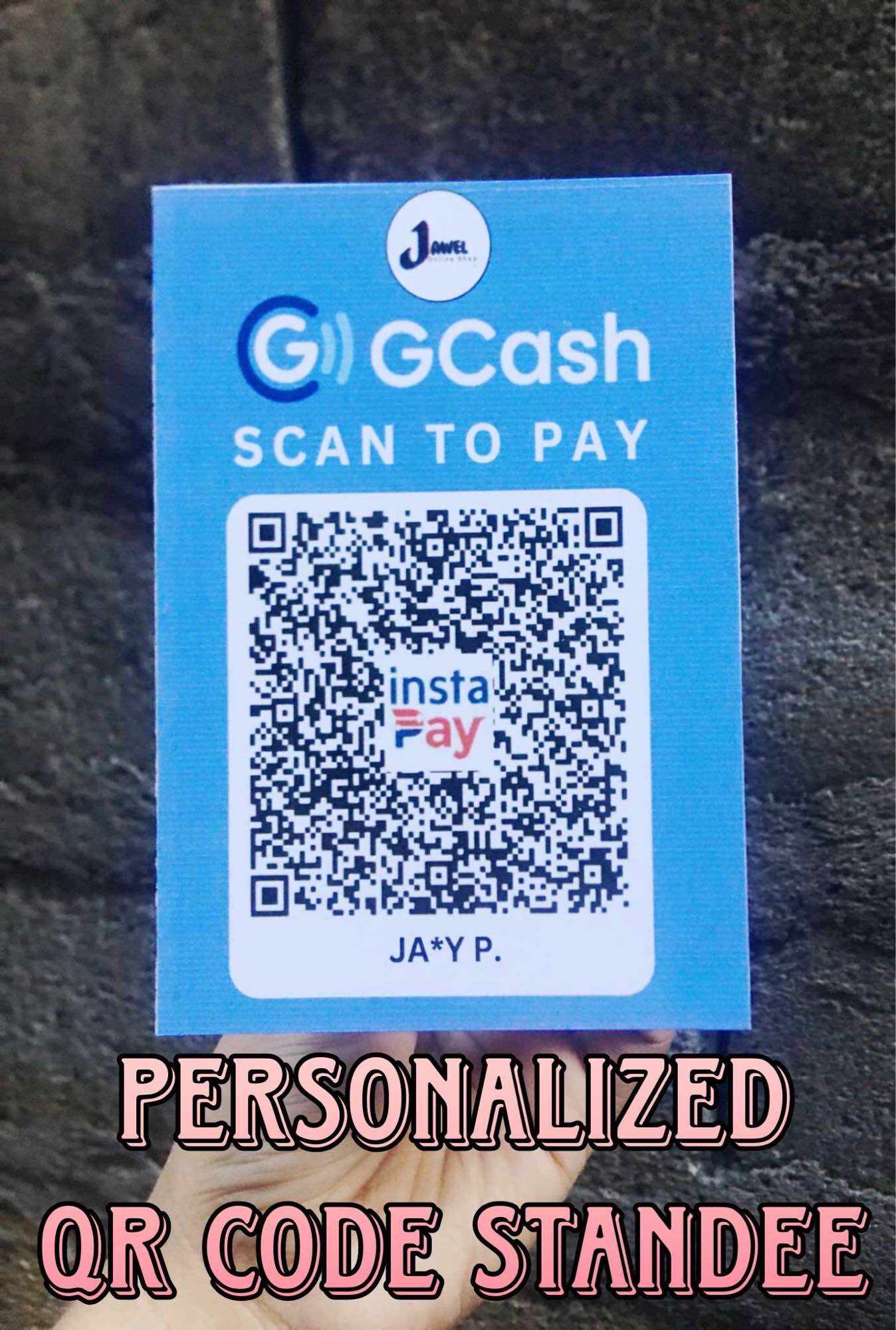 Personalized QR Code Sintra Board Standee | Lazada PH